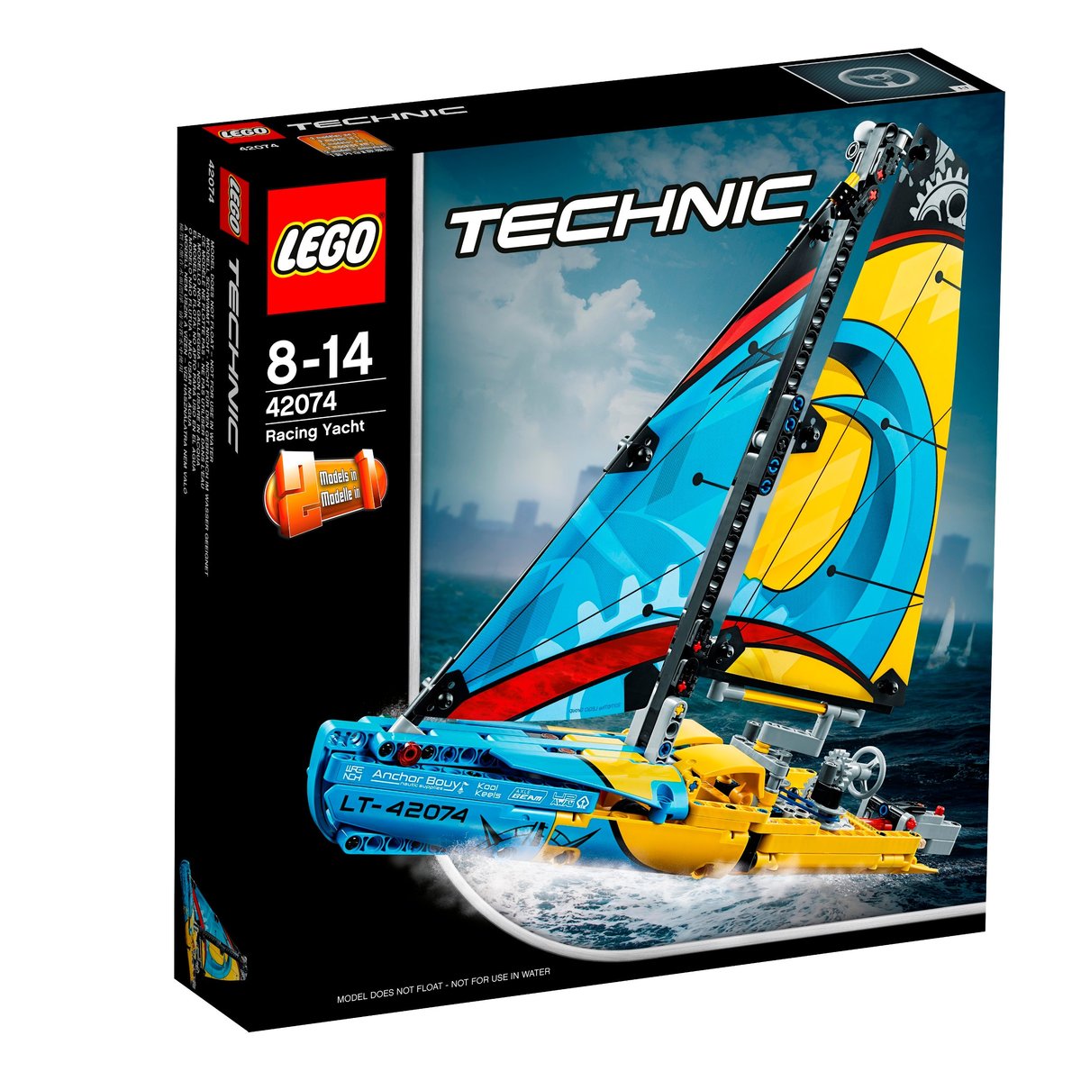 LEGO Technic 42074 Klocki LEGO Technic Jacht wyścigowy - LEGO | Sklep ...