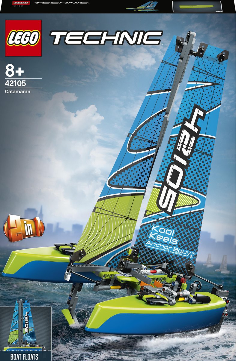 LEGO Technic, klocki Katamaran, 42105 - LEGO | Sklep EMPIK.COM