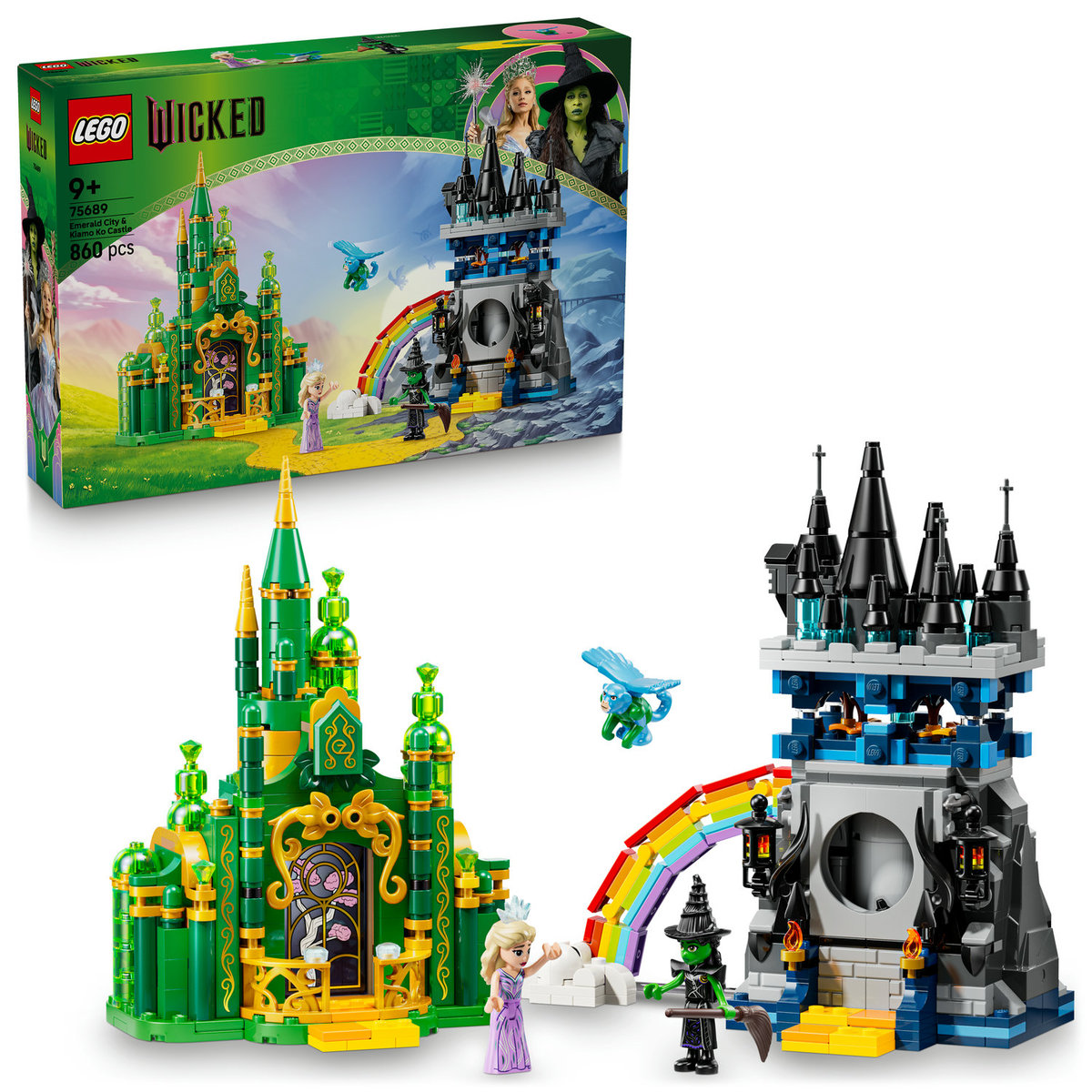 LEGO Wicked, klocki, Emerald City i Kiamo Ko Castle, 75689 - LEGO ...