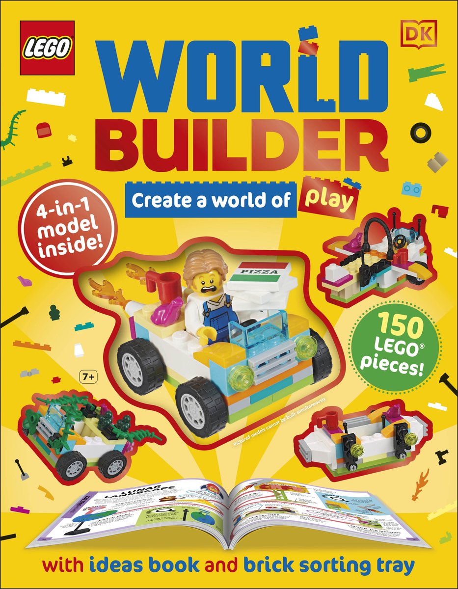 LEGO World Builder: Create a World of Play with 4-in-1 Model and 150 ...