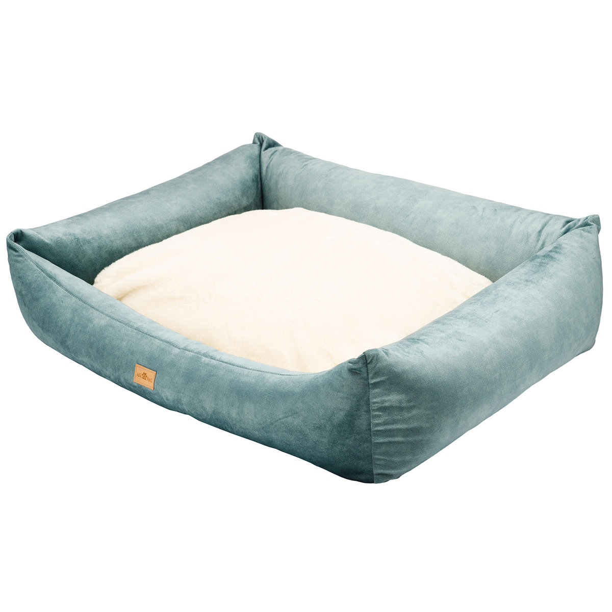 Legowisko Musa Mint z dwustronną poduszką - S - 65/55 - Just For Pets ...