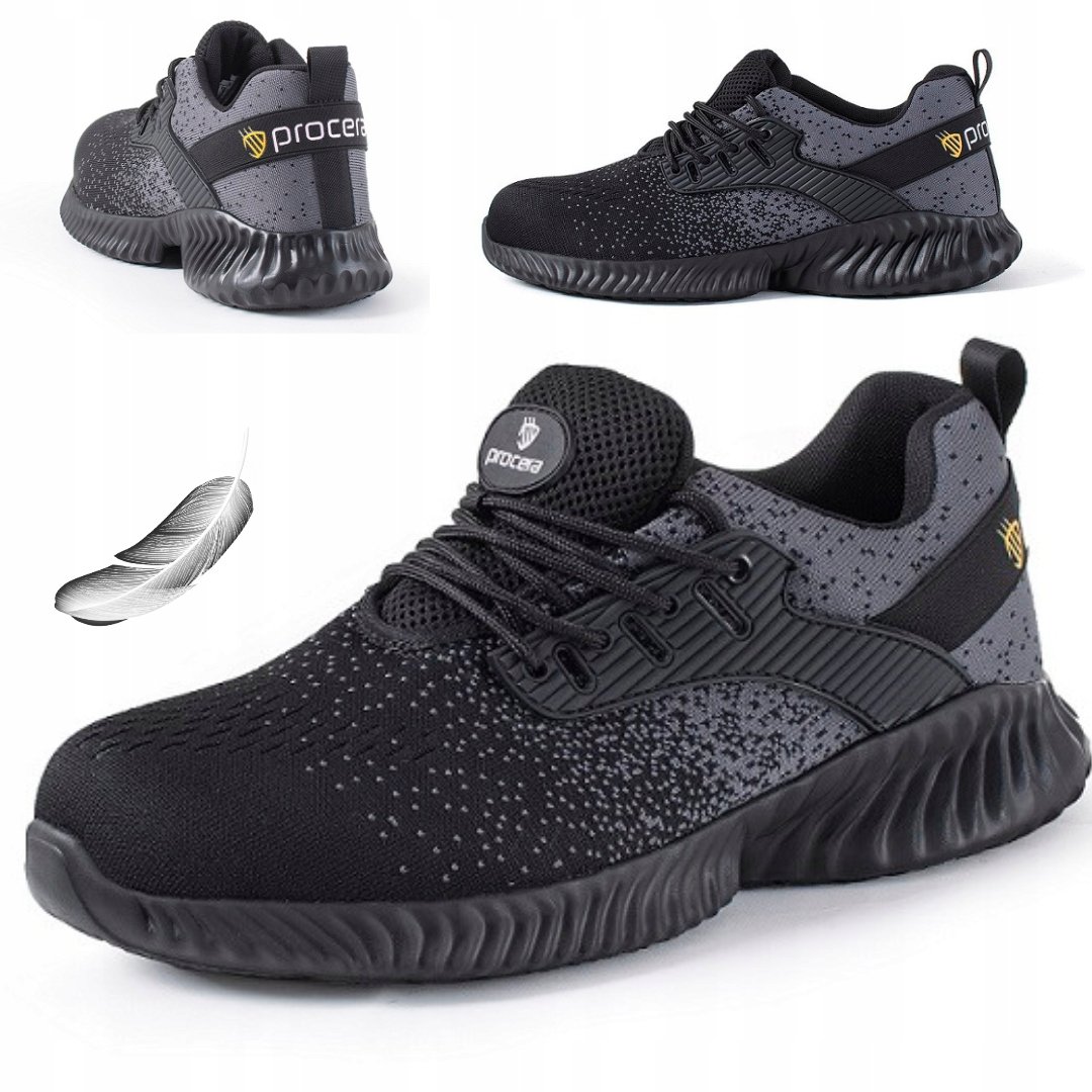 Lekkie buty robocze sportowe bez noska oddychające OB - PROCERA | Sklep EMPIK.COM