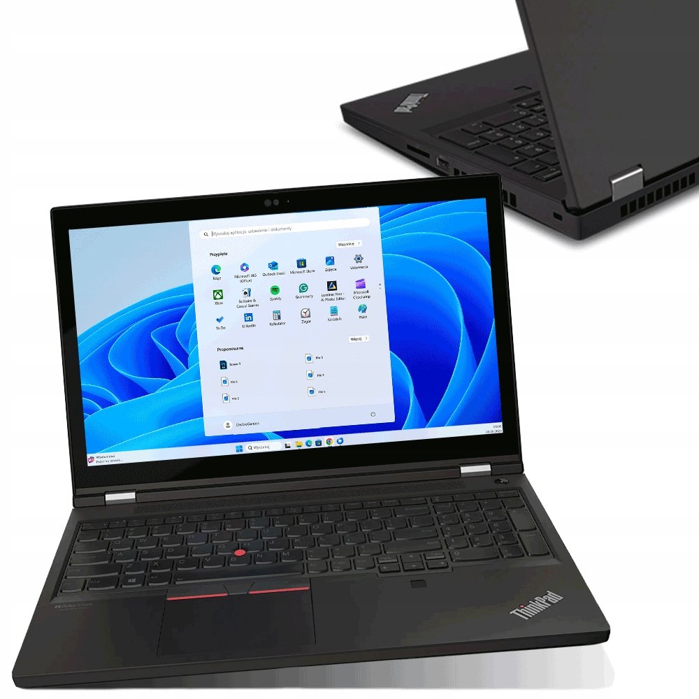 Lenovo P15 GEN 2 i9-11950 32GB 1TB SSD 4K RTX A3000 PODŚW-KL FP WIN11P ...