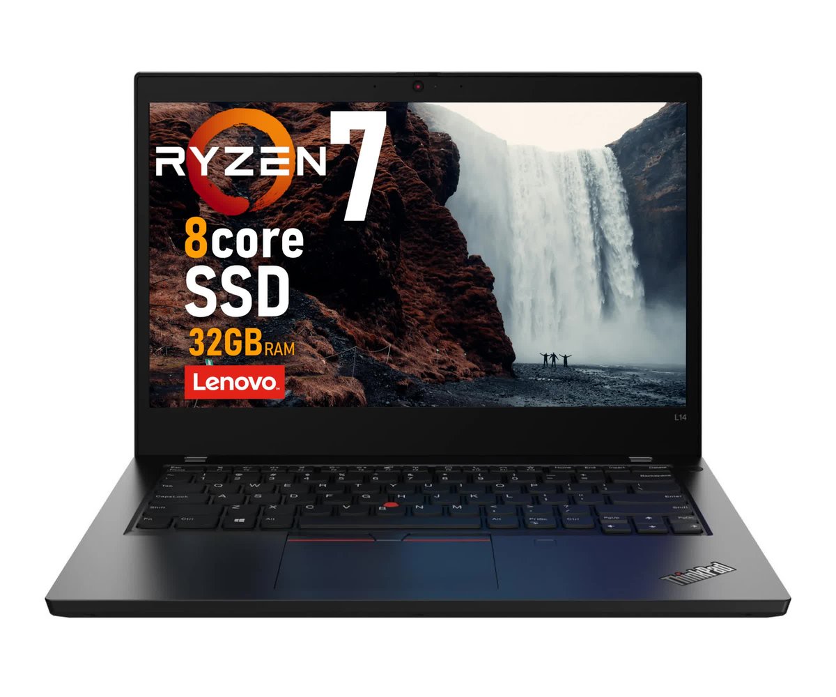 Lenovo Thinkpad L14 G1 Ryzen 7 Pro 4750u 32 GB 1 TB SSD 14" IPS Windows ...