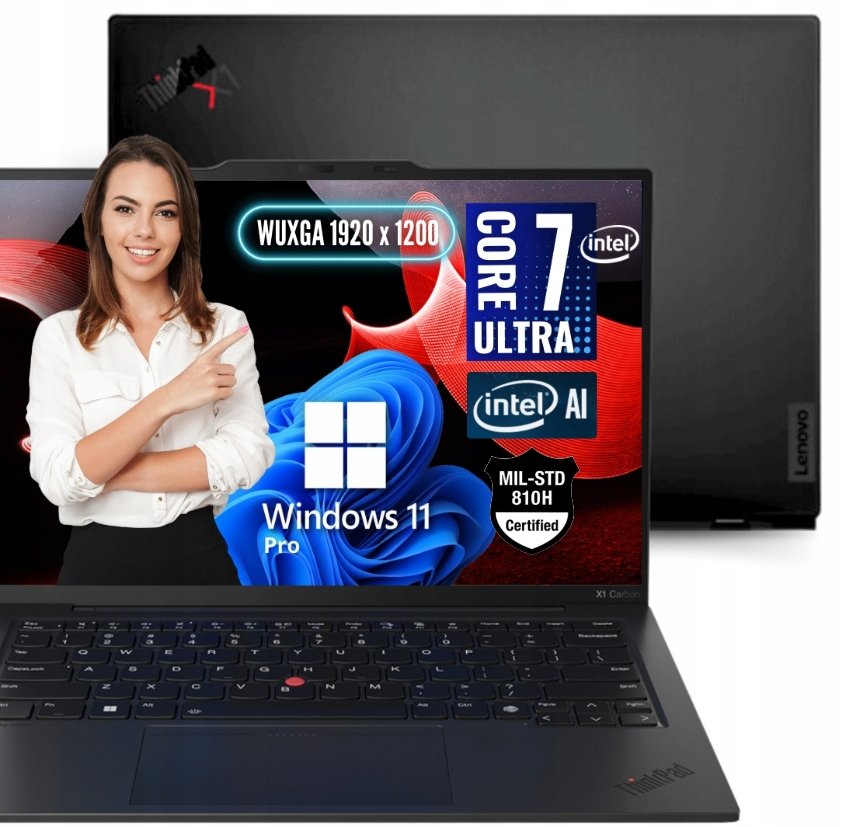 LENOVO X1 Carbon G12 14 U7 155U 16/1024GB FHD+ 400NIT 100%sRBG W11P 1KG - Inna marka | Sklep ...