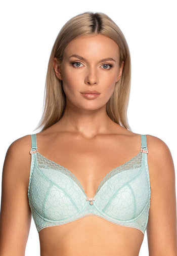 Leocadia Biustonosz Push Up Koronkowy 70B - Nipplex | Moda Sklep EMPIK.COM