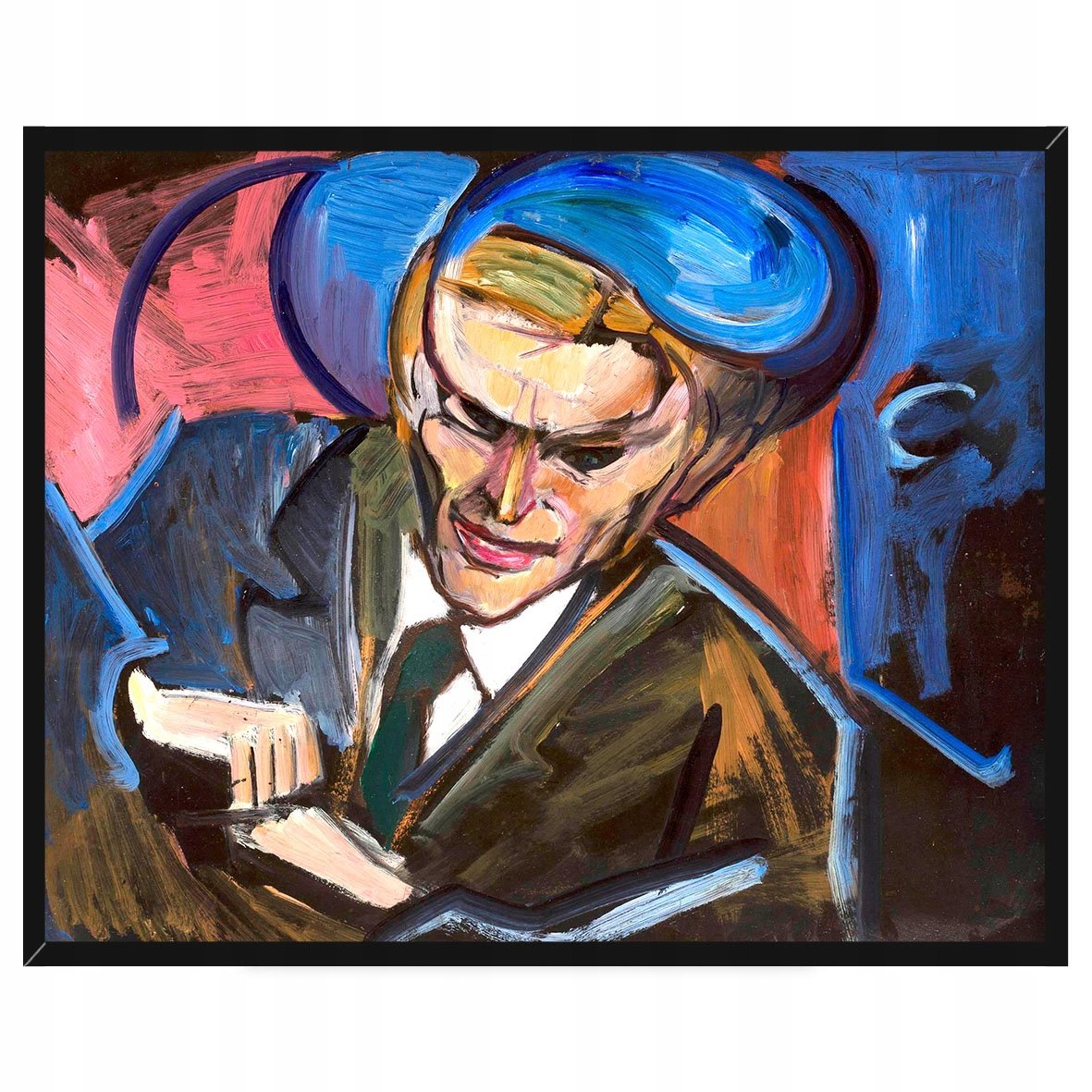 Leon Chwistek Portret Tytusa Czyżewskiego OBRAZ 40x50 - ANTYKWARIAT ...