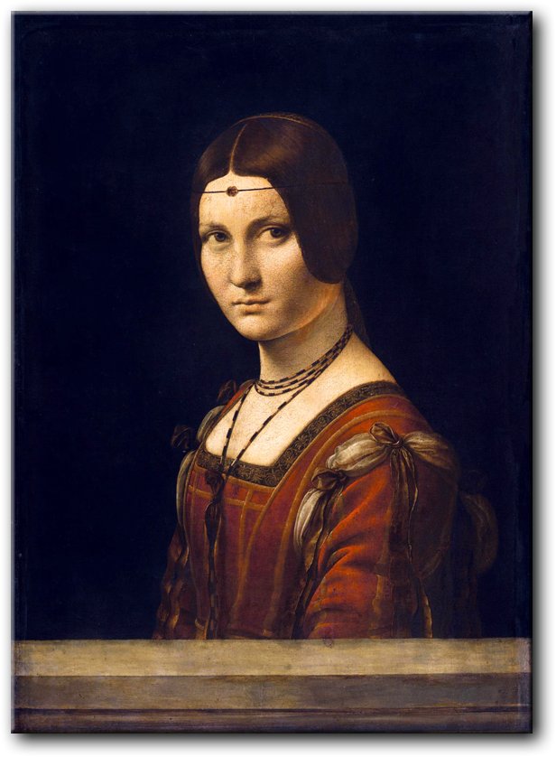 Leonardo da Vinci, La Belle Ferroniere - PR06761 - PRINTORAMA | Sklep ...
