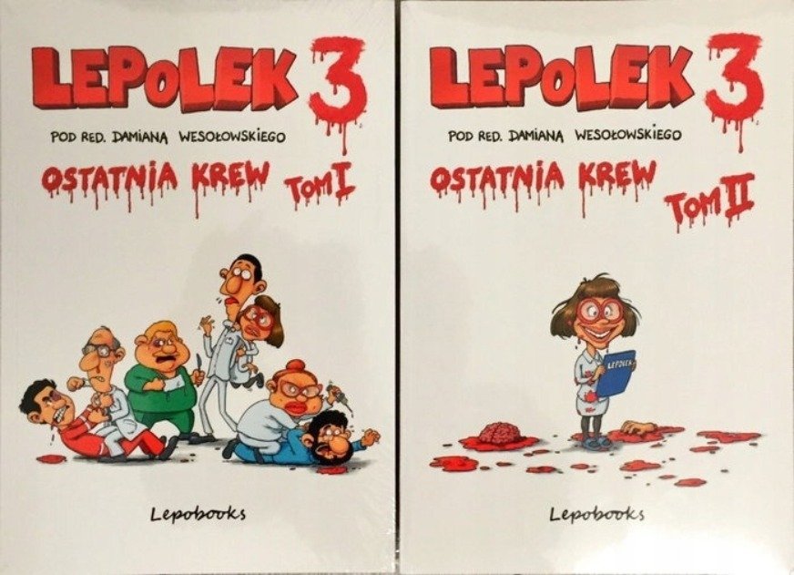 Lepolek 3 Ostatnia krew Tom I i II - Opracowanie zbiorowe | Książka w Empik