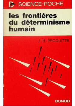 Les frontieres du determinisme - DUNOD | Książka w Empik