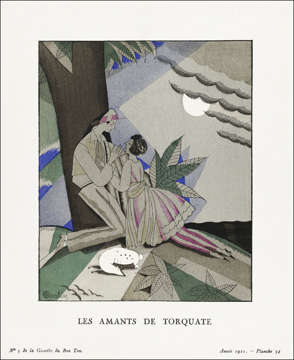 Les Gorgerettes, Charles Martin - plakat 40x50 cm - Galeria Plakatu ...