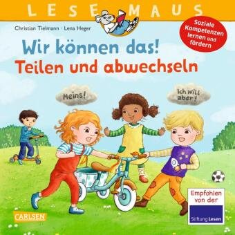 LESEMAUS 124: Wir können das! Teilen und abwechseln - Carlsen Verlag | Książka w Empik