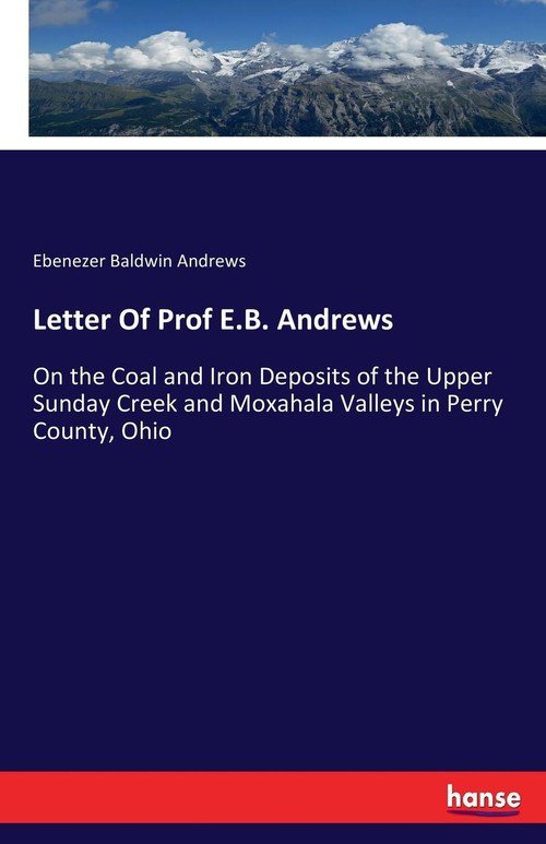 Letter Of Prof E.B. Andrews - Andrews Ebenezer Baldwin | Książka w Empik