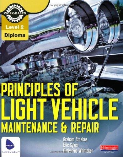 Level 2 Principles of Light Vehicle Maintenance and Repair Candidate ...