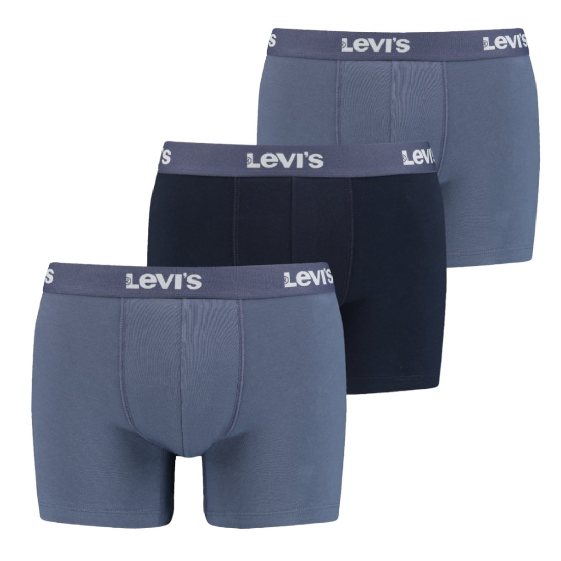 Levi's Boxer 3 Pairs Briefs 37149-0668, Mężczyzna, Bokserki, Granatowe ...