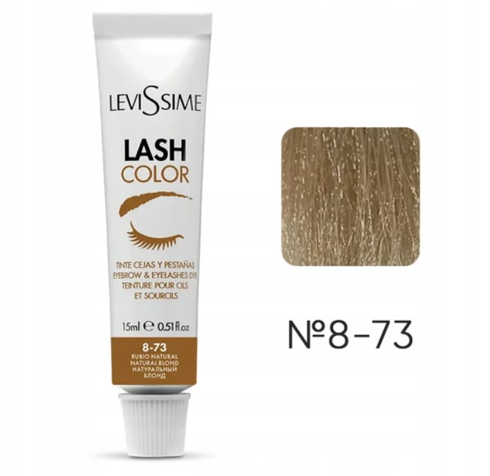 Levissime Lash Color Farba do Brwi i Rzęs Naturalny Blond 8-73 15 ml ...