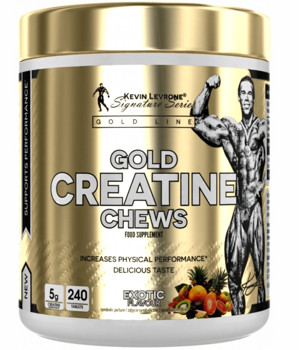 Levrone Gold Creatine 240 tabletek do ssania o smaku egzotycznym ...
