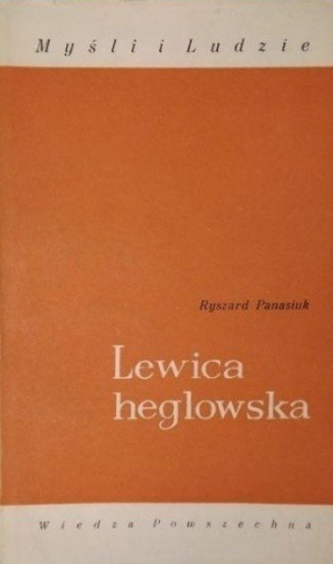 Lewica heglowska - W opisie | Książka w Empik