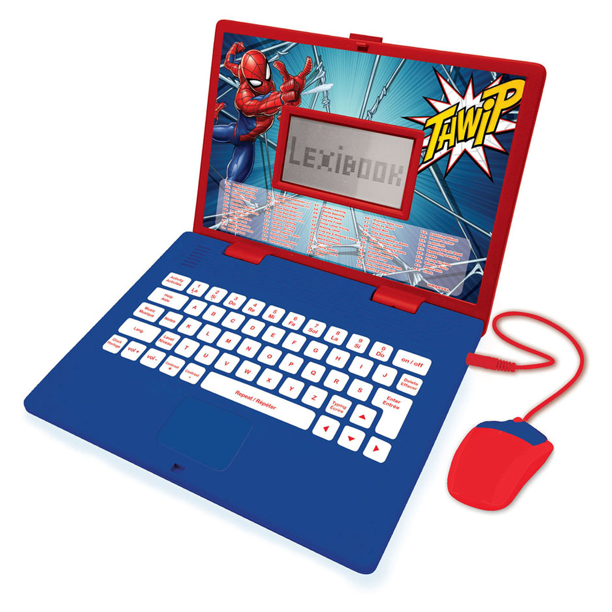 Lexibook Notebook edukacyjny francusko-angielski Spider-Man - Inna ...