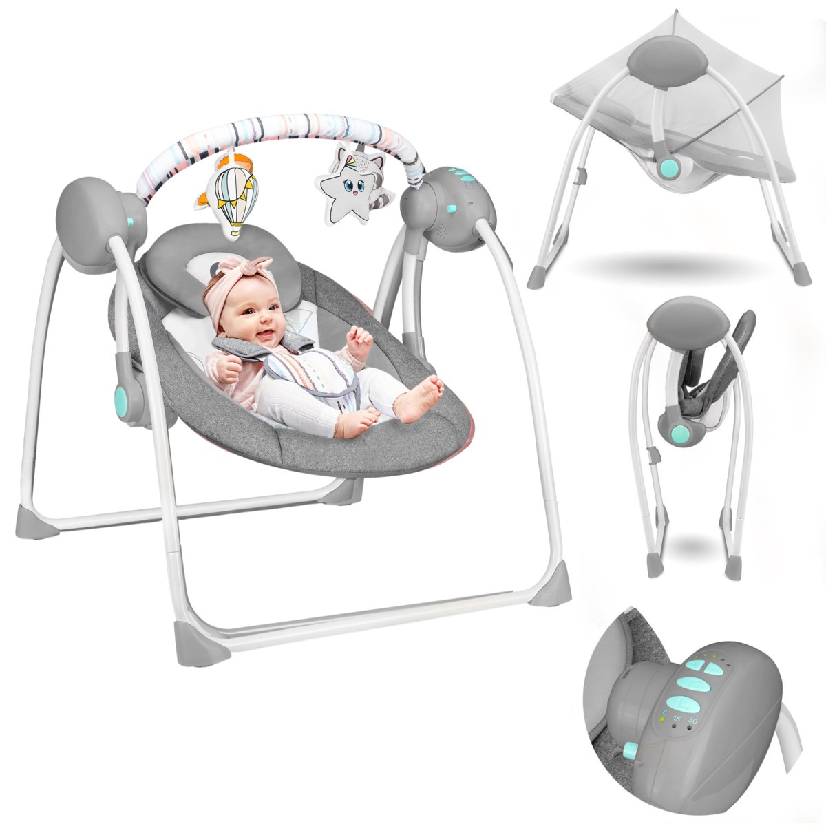 LEŻACZEK BUJACZEK HUŚTAWKA DLA NIEMOWLĄT KOŁYSKA LIONELO RUBEN ...