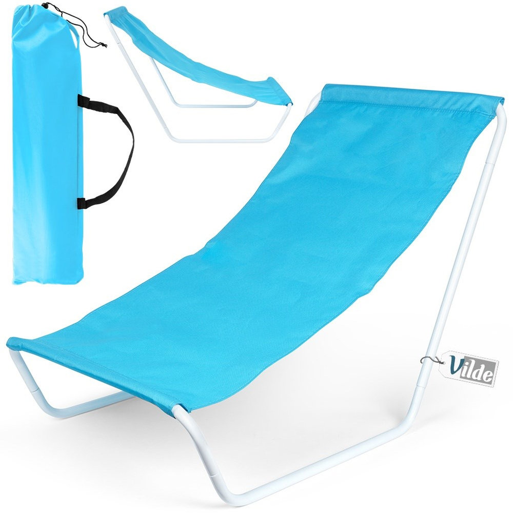 Leżak plażowy składany - Vilde | Sklep EMPIK.COM