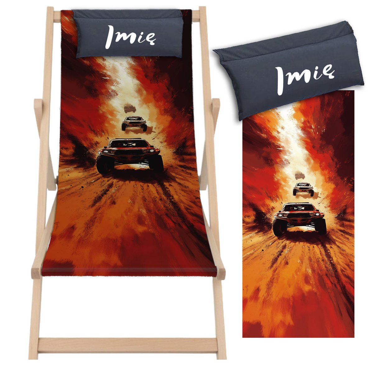 Leżak z nadrukiem - poduszka i imię w cenie! - 30 40 urodziny 48h - Inna marka | Sklep EMPIK.COM