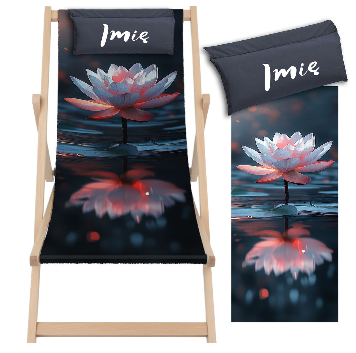 Leżak z poduszką - imię i wzór do wyboru - gotowy w 4 - 30 40 urodziny 48h - Inna marka | Sklep ...