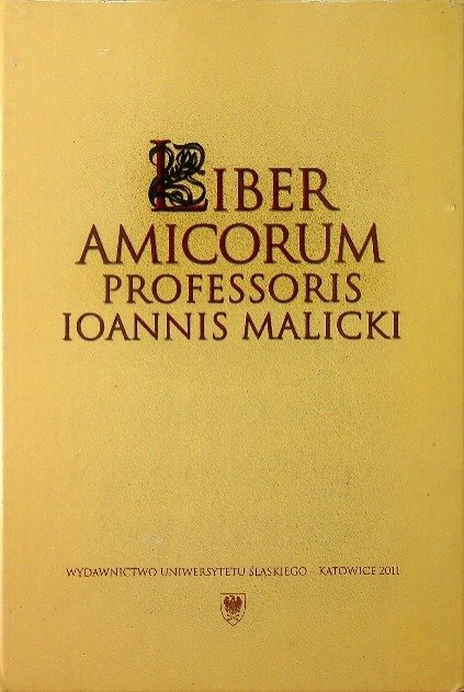 Liber amicorum professoris Ioannis Malicki - Rott Dariusz | Książka w Empik