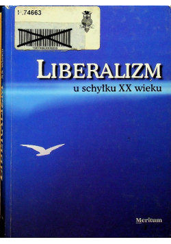 Liberalizm u schyłku XX wieku - Meritum | Książka w Empik