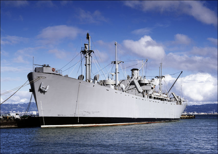 Liberty Ship S.S. Jeremiah O’Brien slid down the ways at the New ...