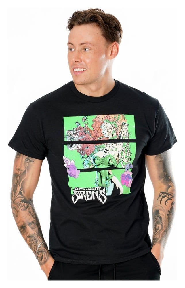 Licencjonowana koszulka Gotham City Sirens Poison Ivy czarna XL - CID ...