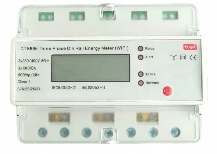 Licznik Energii Prądu 3 Fazy Do 80A Tuya Wifi - Krasław | Sklep EMPIK.COM