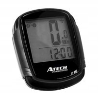 Licznik rowerowy 16 funkcji atech przewodowy mb-16 - Atech | Sport Sklep EMPIK.COM