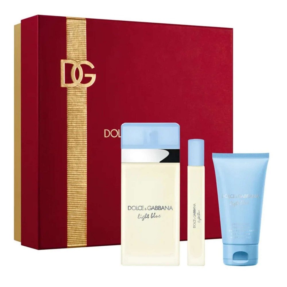 Light Blue Women zestaw woda toaletowa spray 100ml + krem do ciała 50ml ...
