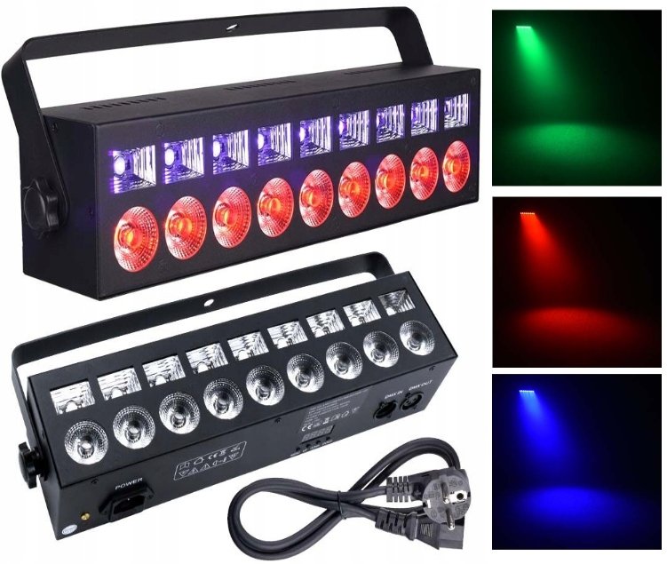 LIGHT4ME BATTEN MIX RGBW+UV wall washer LED BAR stroboskop - LIGHT4ME | Sklep EMPIK.COM