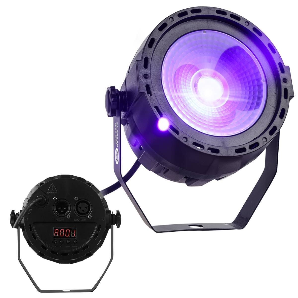 LIGHT4ME PAR 30W UV LED V2 reflektor ultrafioletowy oświetlenie ...