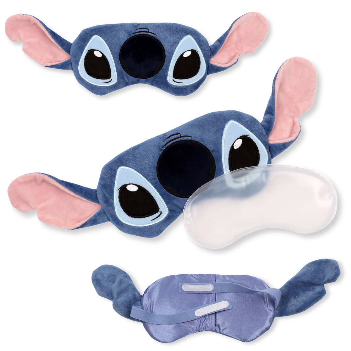 Lilo i Stitch Disney Niebieska, miękka opaska na oczy, żelowa maska na ...