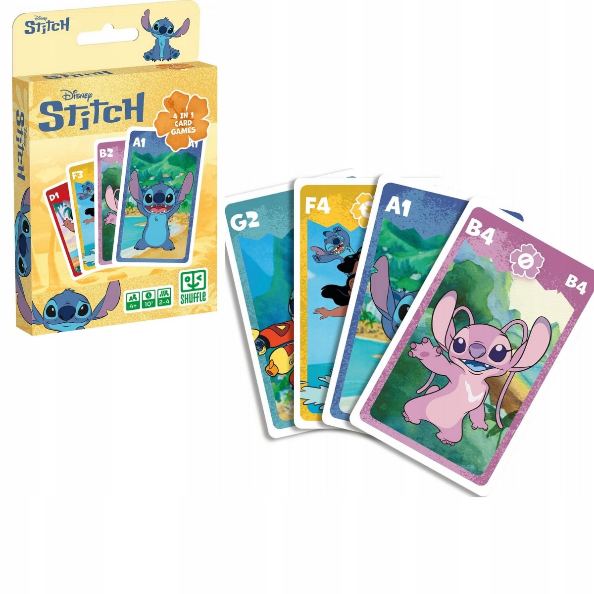 Lilo I Stitch Disney Stich 4W1 Shuffle Fun Snap, Pary, Gry Akcji ...