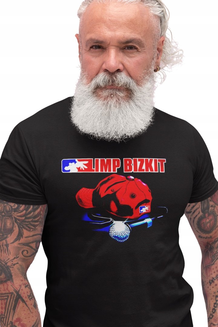 LIMP BIZKIT KOSZULKA T-SHIRT MĘSKI CZARNY nu metal rapcore prezent rock ...