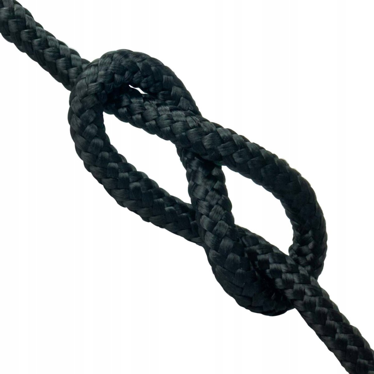 Lina POLIPROPYLENOWA 4mm Pleciona CZARNA 10 m - Inna marka | Sport Sklep EMPIK.COM