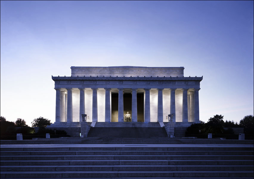 Lincoln Memorial., Carol Highsmith - plakat 91,5x61 cm - Galeria ...