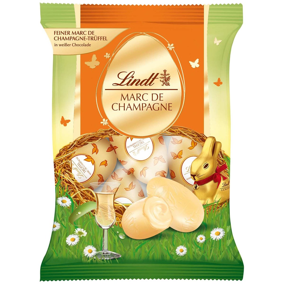 LINDT Marc de champagne praliny z nadzieniem szampańskim 90g 5 szt - Inna marka | Sklep EMPIK.COM
