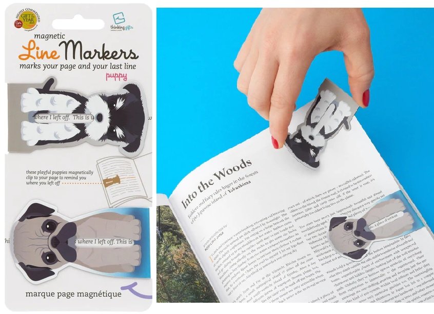 Linemarkers, Zakładki wskazujące Pieski - Thinking Gifts | Sklep EMPIK.COM