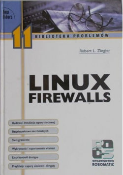 Linux Firewalls - Ziegler Robert L. | Książka w Empik