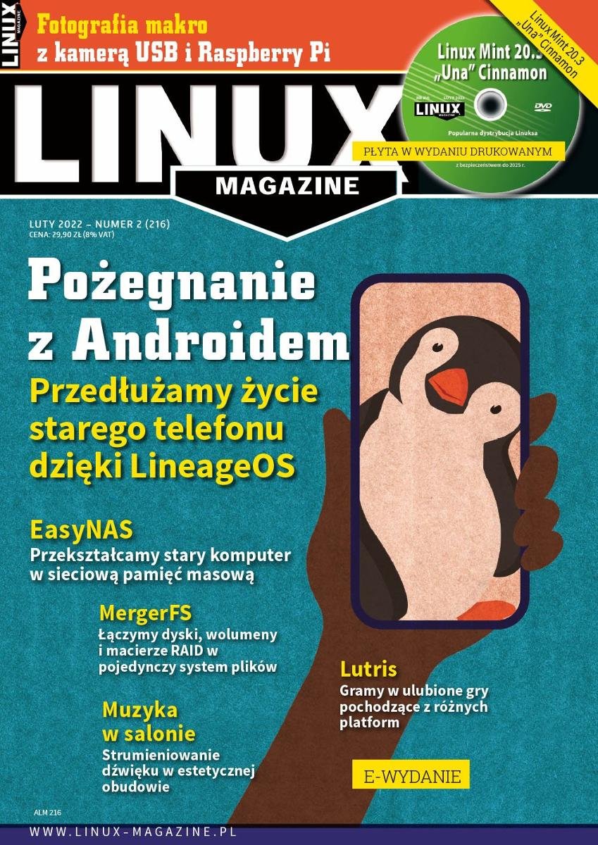 Linux Magazine. Luty 2022 - ebook epub - Opracowanie zbiorowe | Ebook Sklep EMPIK.COM