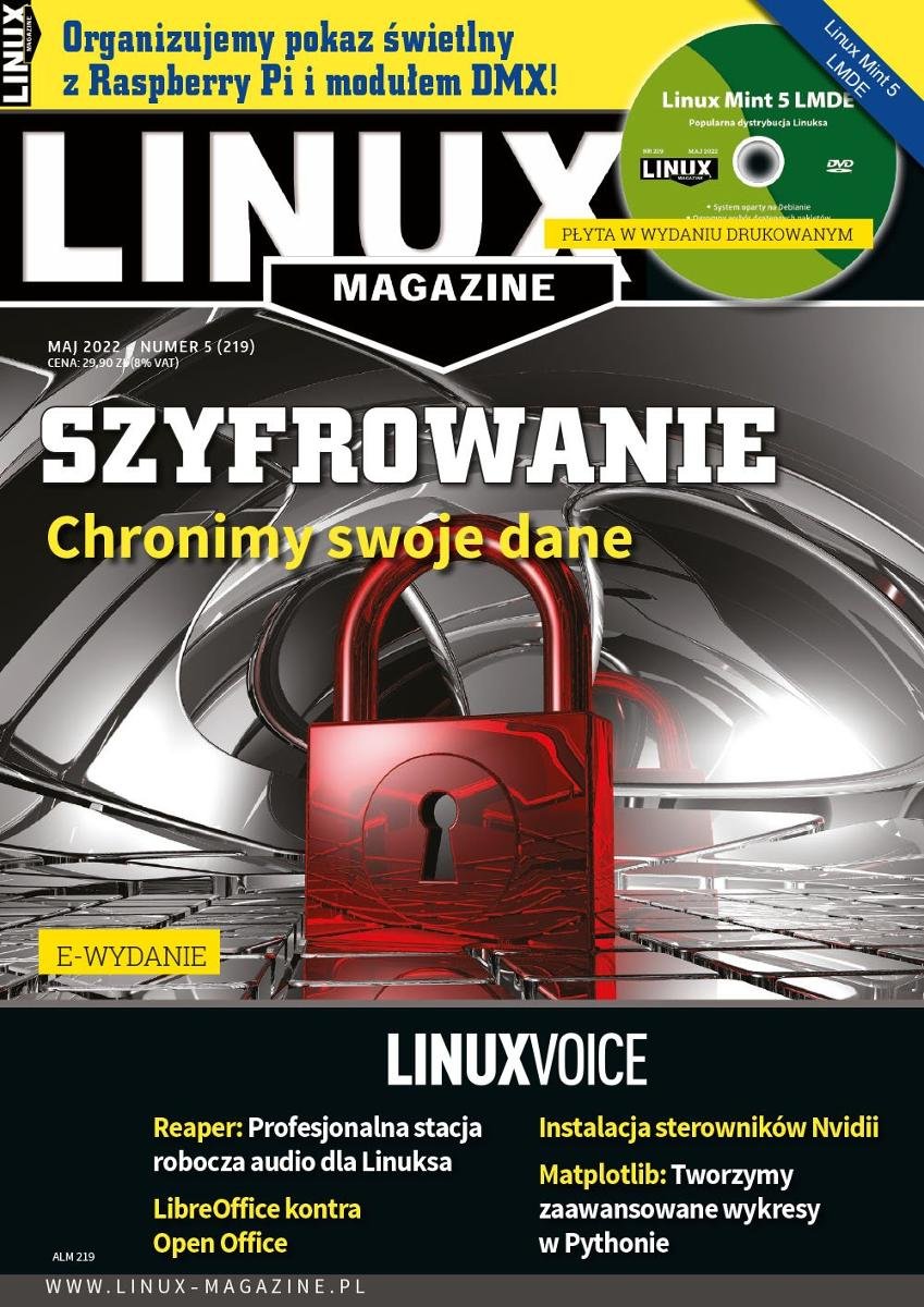 Linux Magazine. Maj 2022 - ebook epub - Opracowanie zbiorowe | Ebook Sklep EMPIK.COM