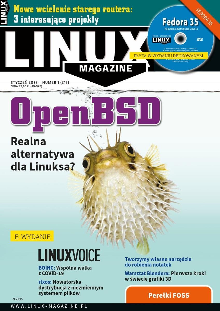 Linux Magazine. Styczeń 2022 - ebook epub - Opracowanie zbiorowe | Ebook Sklep EMPIK.COM