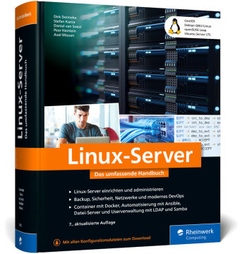Linux-Server - Rheinwerk Verlag | Książka w Empik