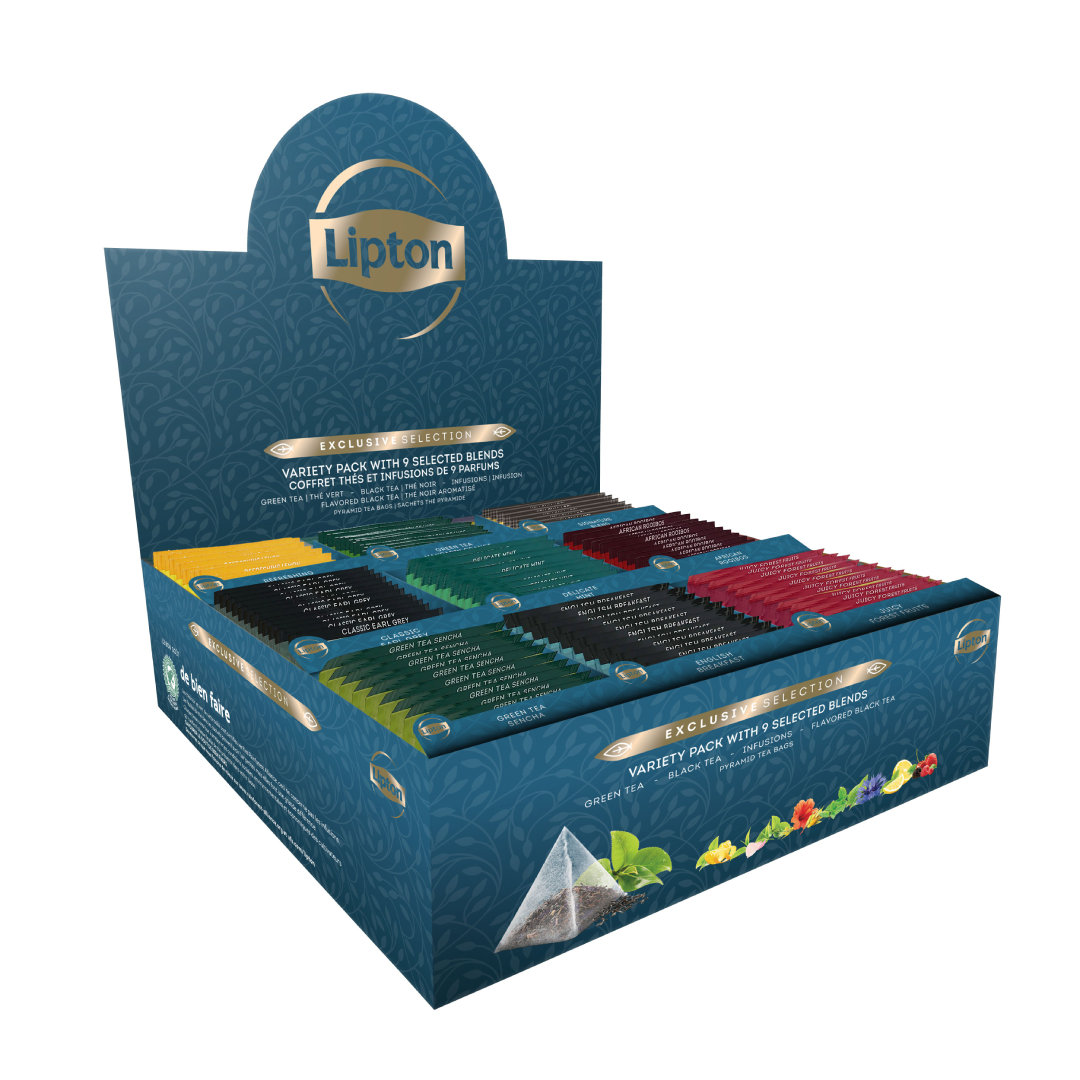 Lipton Exclusive Selection Variety Pack - 9 smaków 108 kopert - Lipton ...