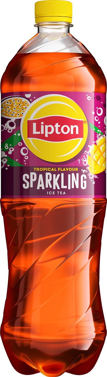 Lipton Ice Tea Sparkling Tropical Gazowany napój herbaciany o smaku ...